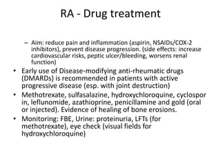 Rheumatoid arthritis | PPTX