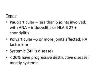 Rheumatoid arthritis for undergraduates | PPTX