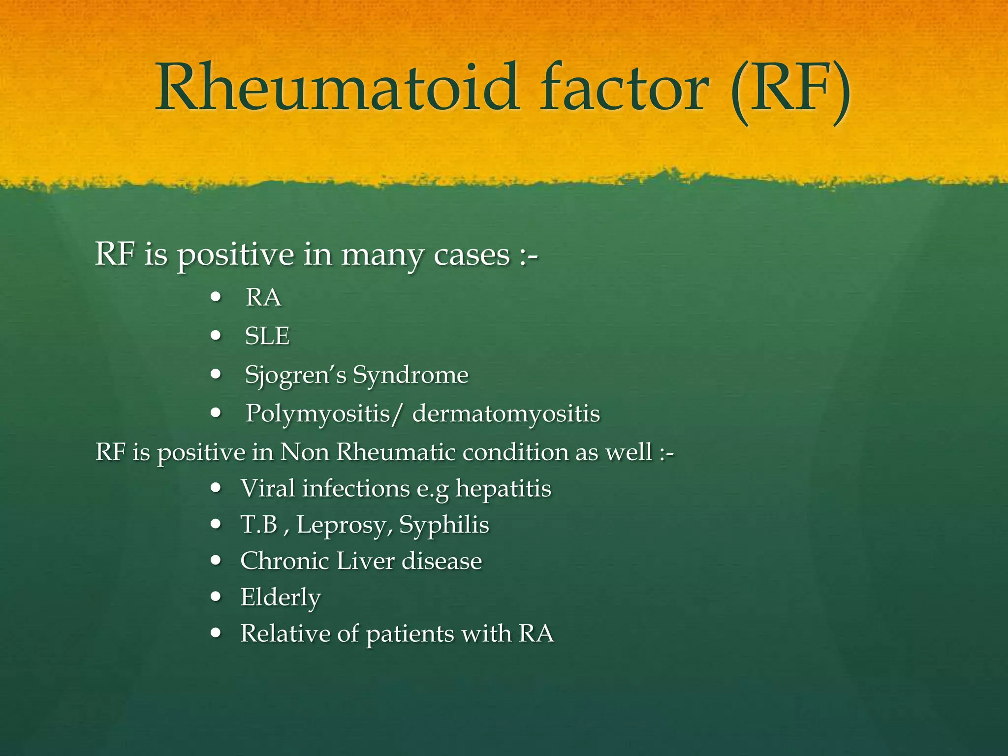 Rheumatoid arthritis | PPTX
