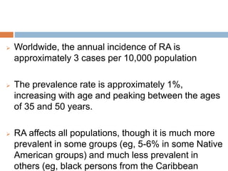 Rheumatoid arthritis | PPT