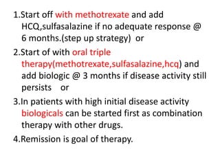 Rheumatoid arthritis | PPTX