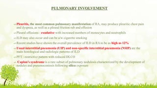 Rheumatoid arthritis | PPTX