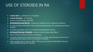 Shaista Sumayya - Rheumatoid arthritis ppt | PPTX