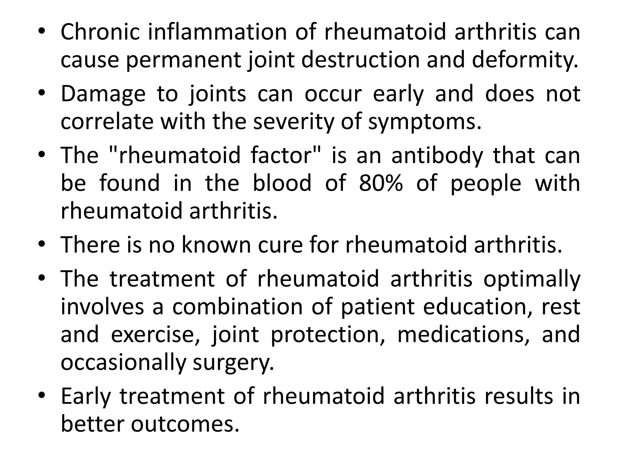 Rheumatoid arthritis | PPT