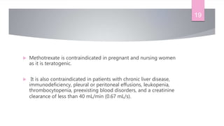 Rheumatoid Arthritis - Pharmacotherapy | PPTX