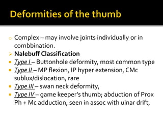 Rheumatoid arthritis hand | PPTX