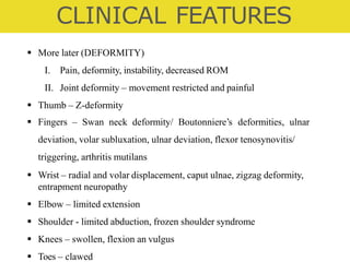 Rheumatoid Arthritis (2).pptx an approach to management | PPT