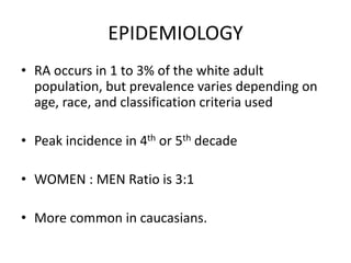 Rheumatoid arthritis | PPT