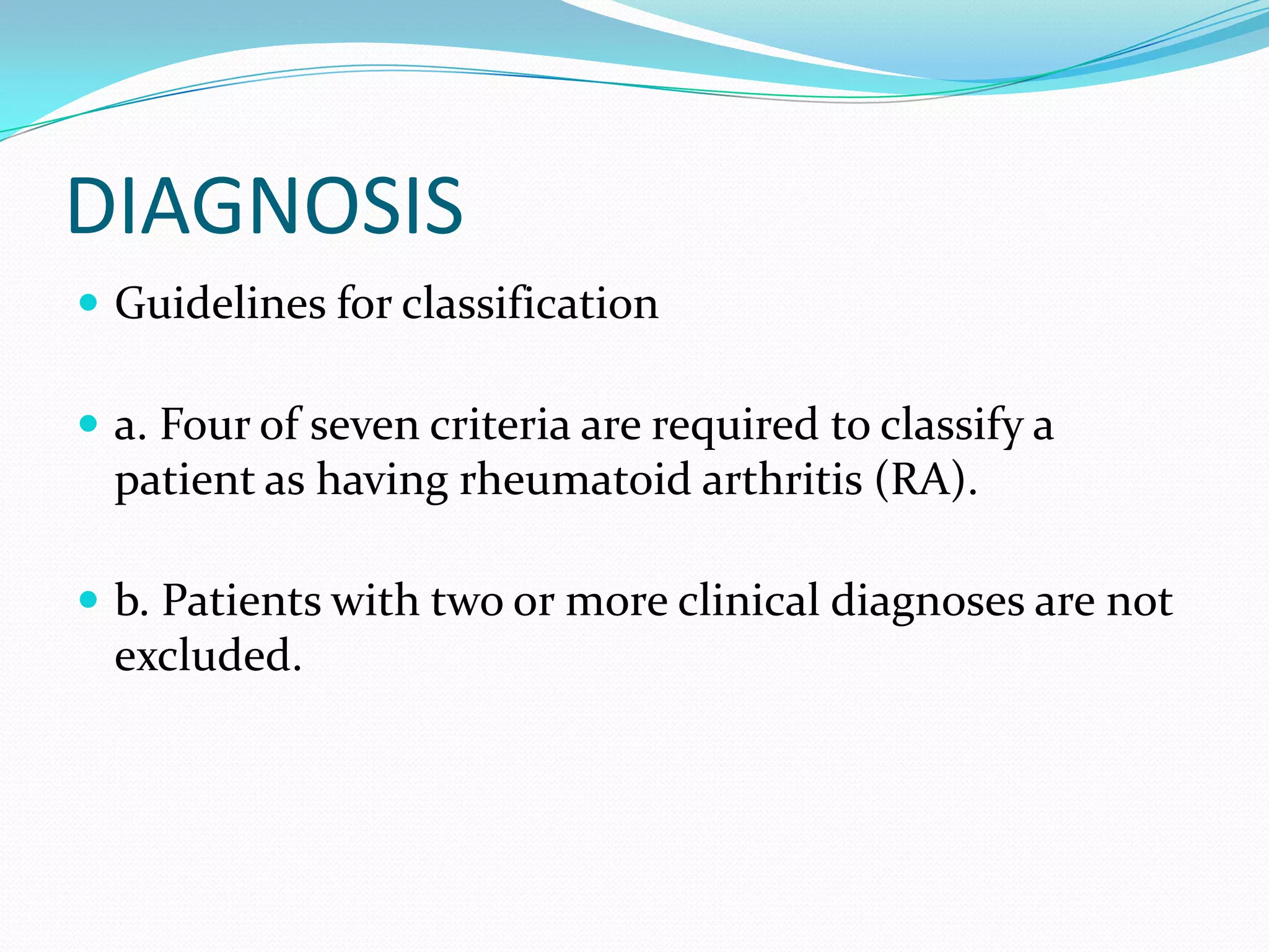Rheumatoid arthritis and osteoarthritis | PPTX