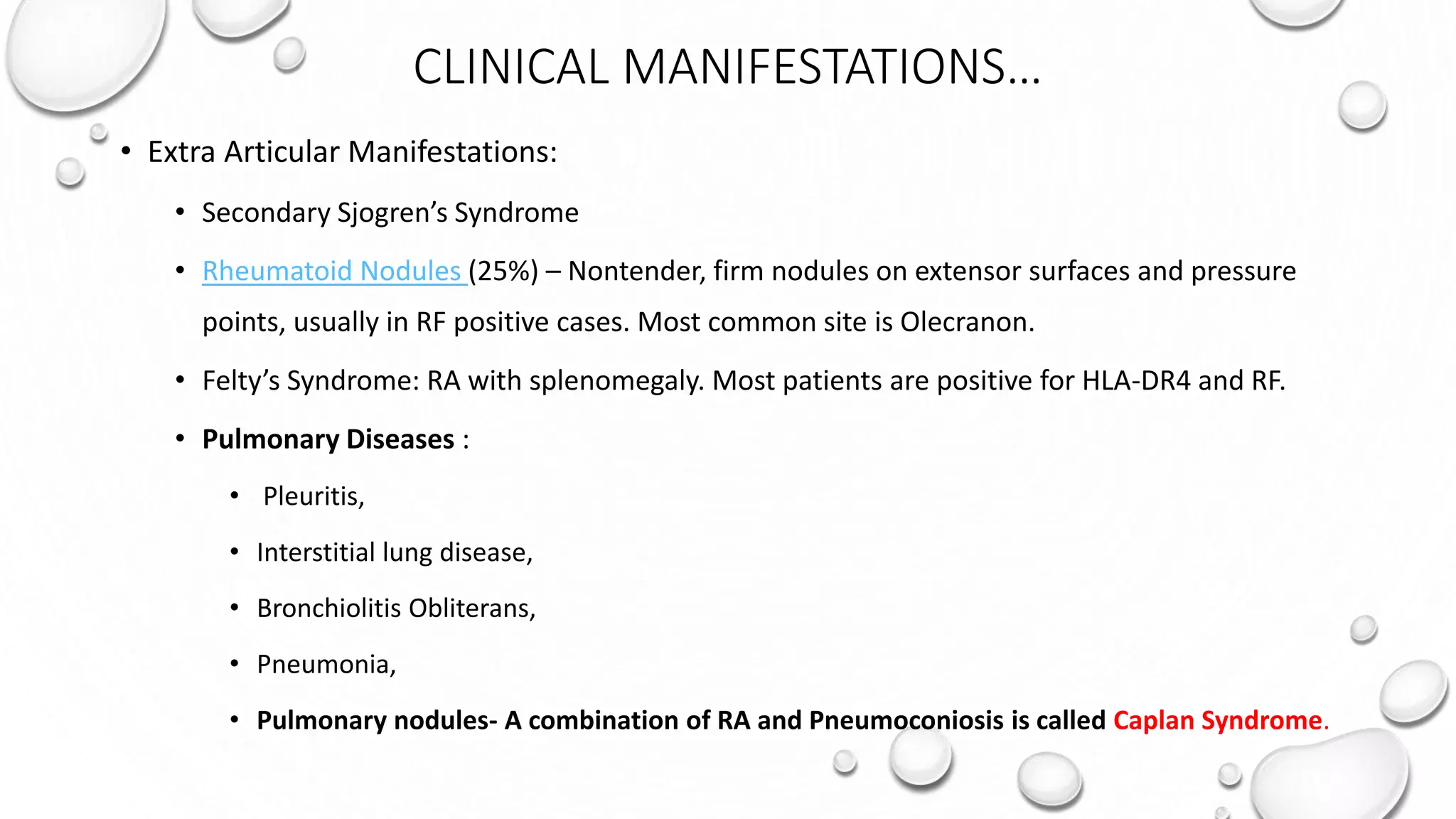 Rheumatoid arthritis by dr hari sharan aryal | PPTX