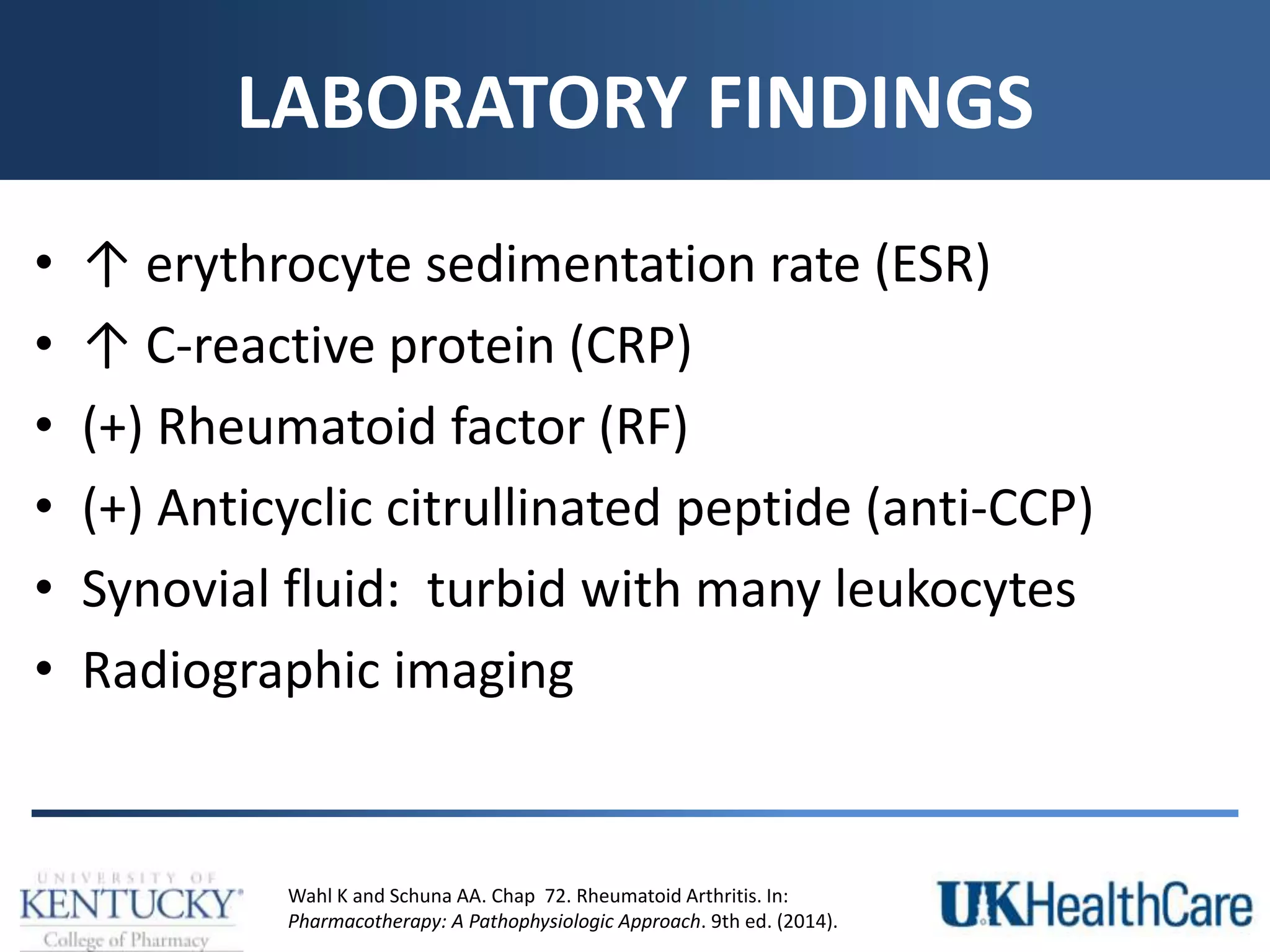 Rheumatoid Arthritis Lecture.ppt