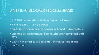 Rheumatoid arthritis management | PPT
