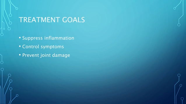 Rheumatoid arthritis management | PPT