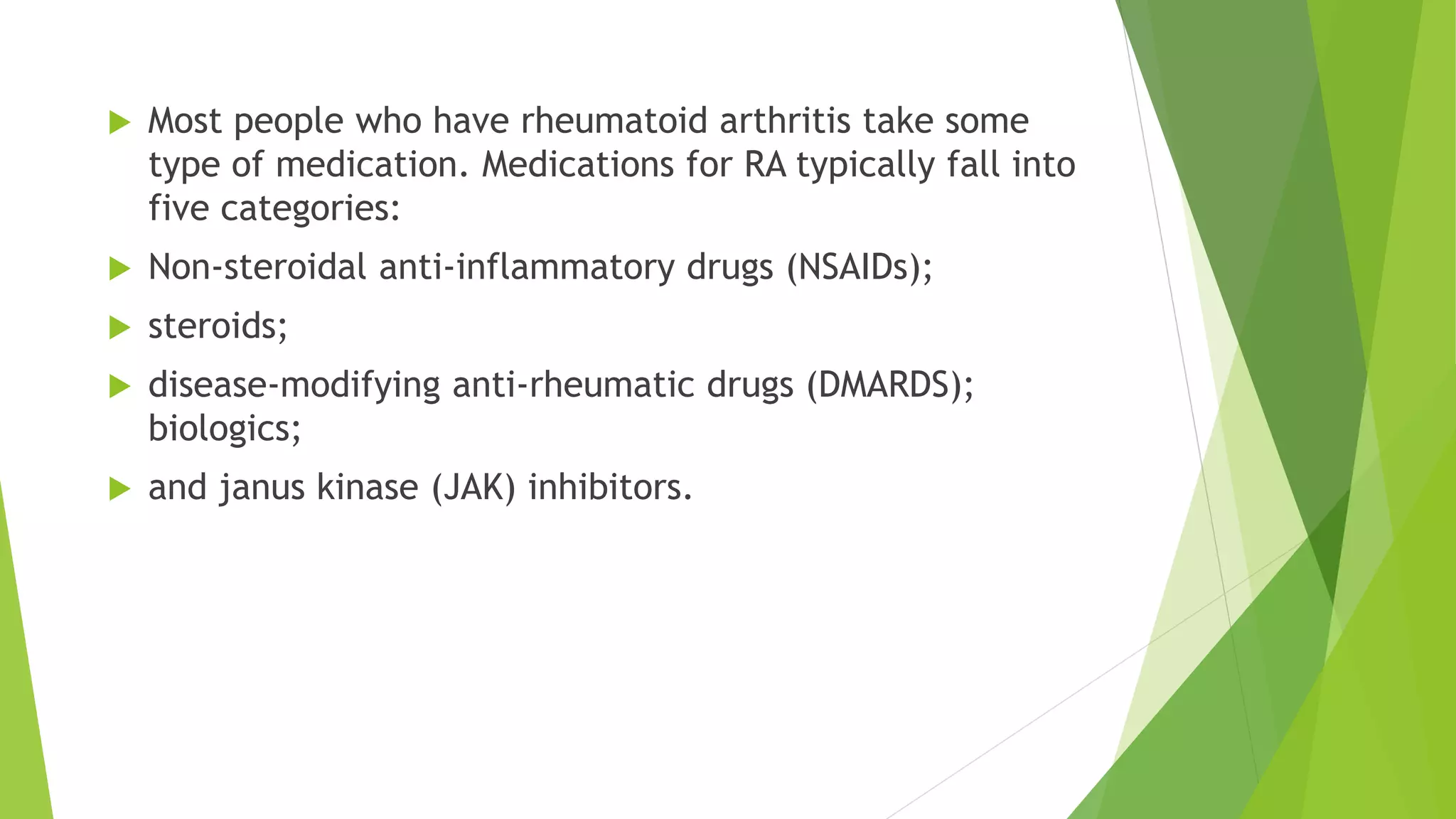 Rheumatoid arthritis medications Tips | PDF