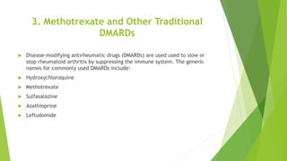 Rheumatoid arthritis medications Tips | PDF