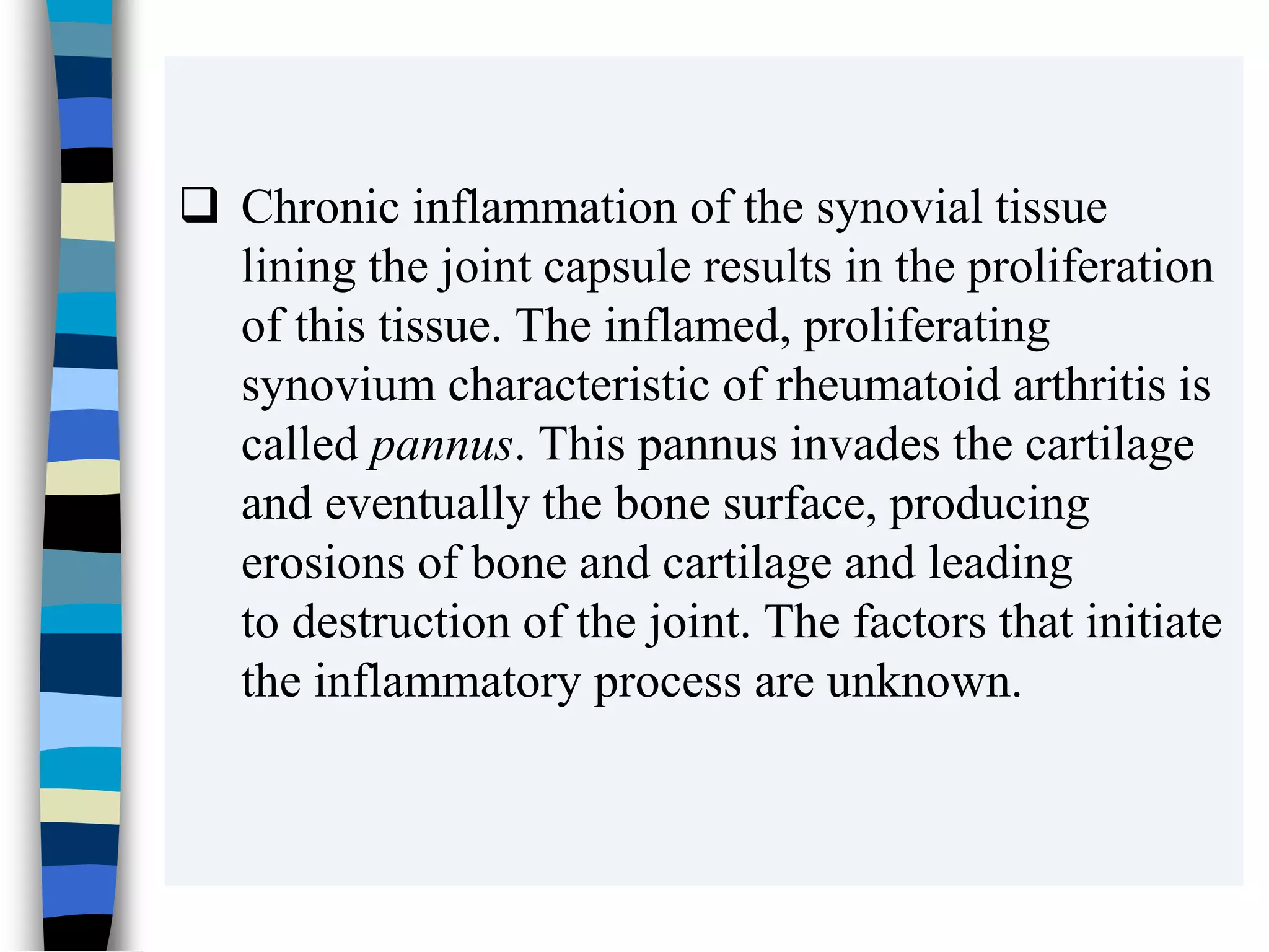 Rheumatoid arthritis ppt by ann.. | PPTX