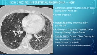 Inflammatory Arthritis HRCT Chest | PPTX