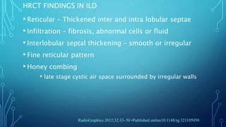 Inflammatory Arthritis HRCT Chest | PPTX