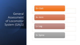 Rheumatology Clinical Examination for Undergrad | PPTX