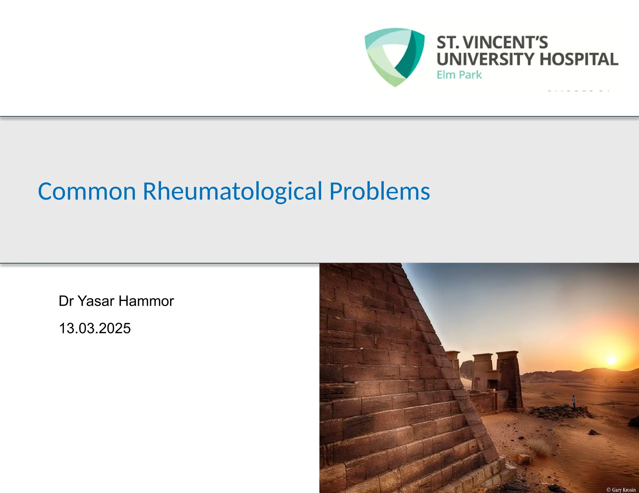 Common Rheumatology clinical manifestation | PPTX