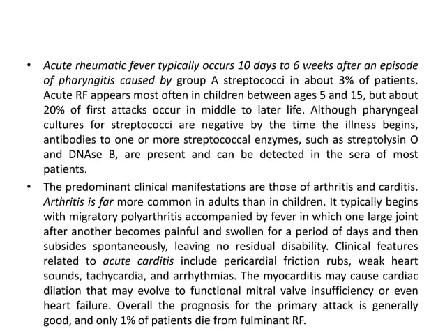 Rheuumatic heart disese | PPT