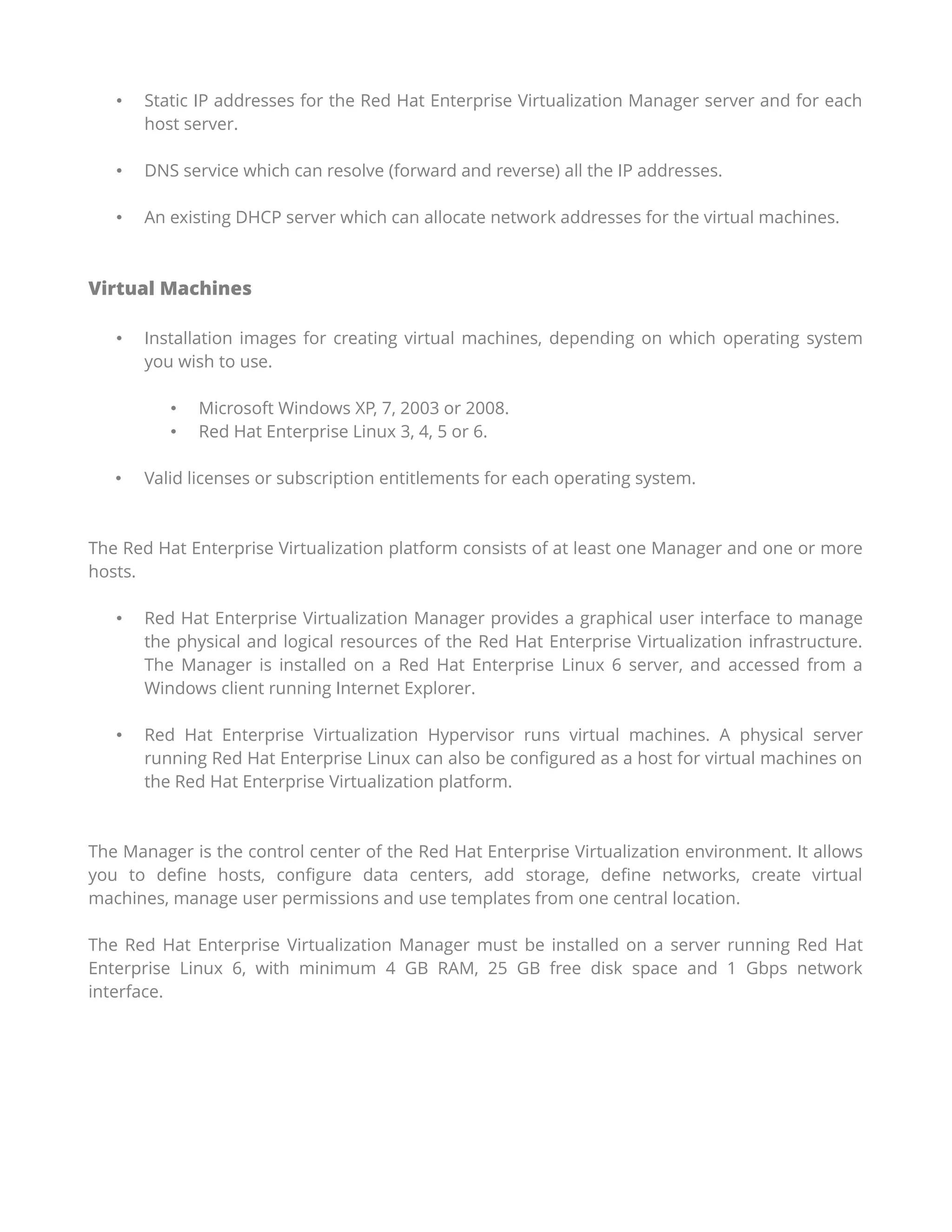 Rhev overview-doc | PDF