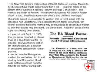 Rh factor | PPTX