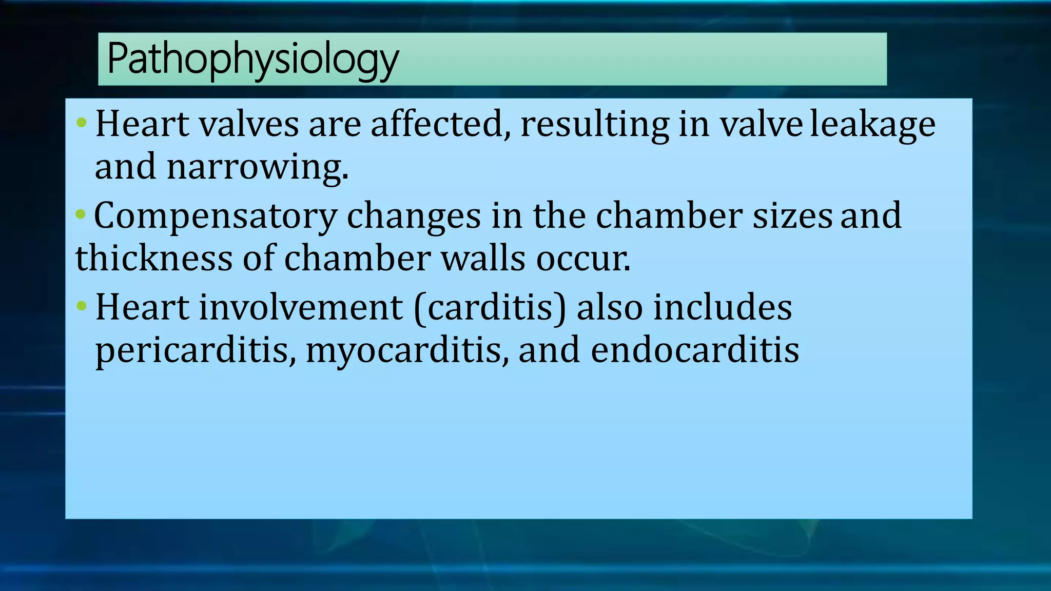 RHEUMATIC FEVER AND RHEUMATIC HEART DISEASE | PPTX