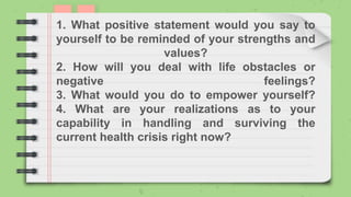 rhgp week 1 Module 1 THE SUPERHERO IN ME | PDF