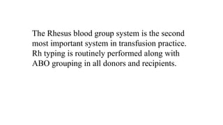 blood bank notes rh grouping of blood.pptx