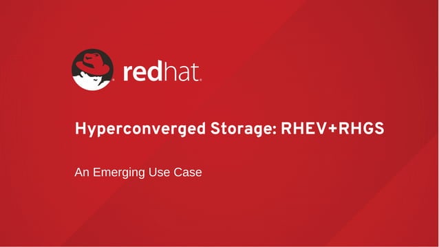 Red Hat Storage Roadmap | PPT
