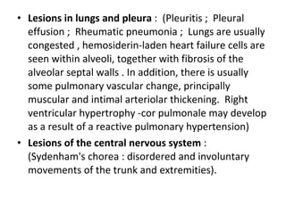 Rheumatic heart disease | PPT