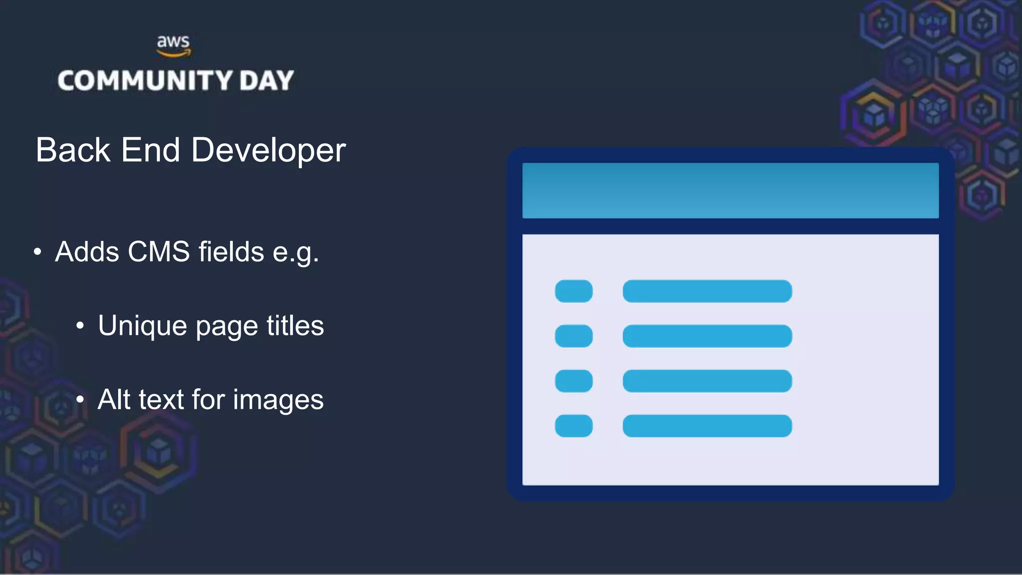 Full stack accessibility | PPTX