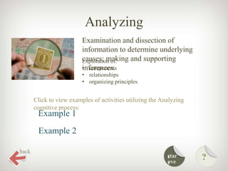 Bloom's Taxonomy | PPTX