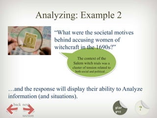 Bloom's Taxonomy | PPTX