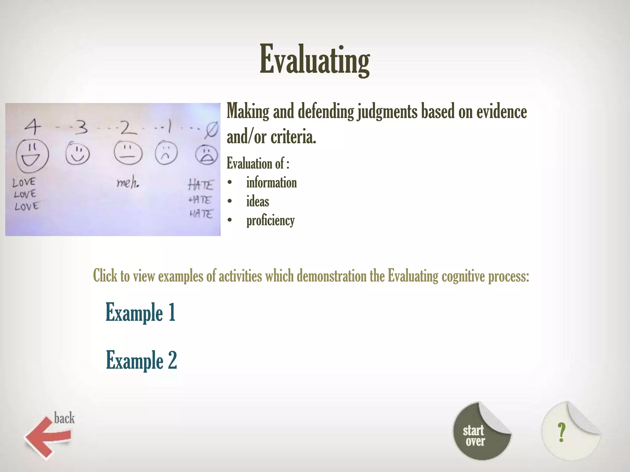 Bloom's Taxonomy Kiosk | PPTX