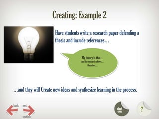 Bloom's Taxonomy Kiosk | PPTX