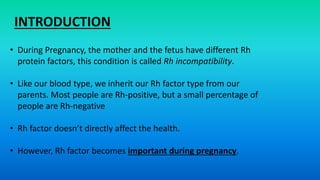 Rh incompatibility | PPTX