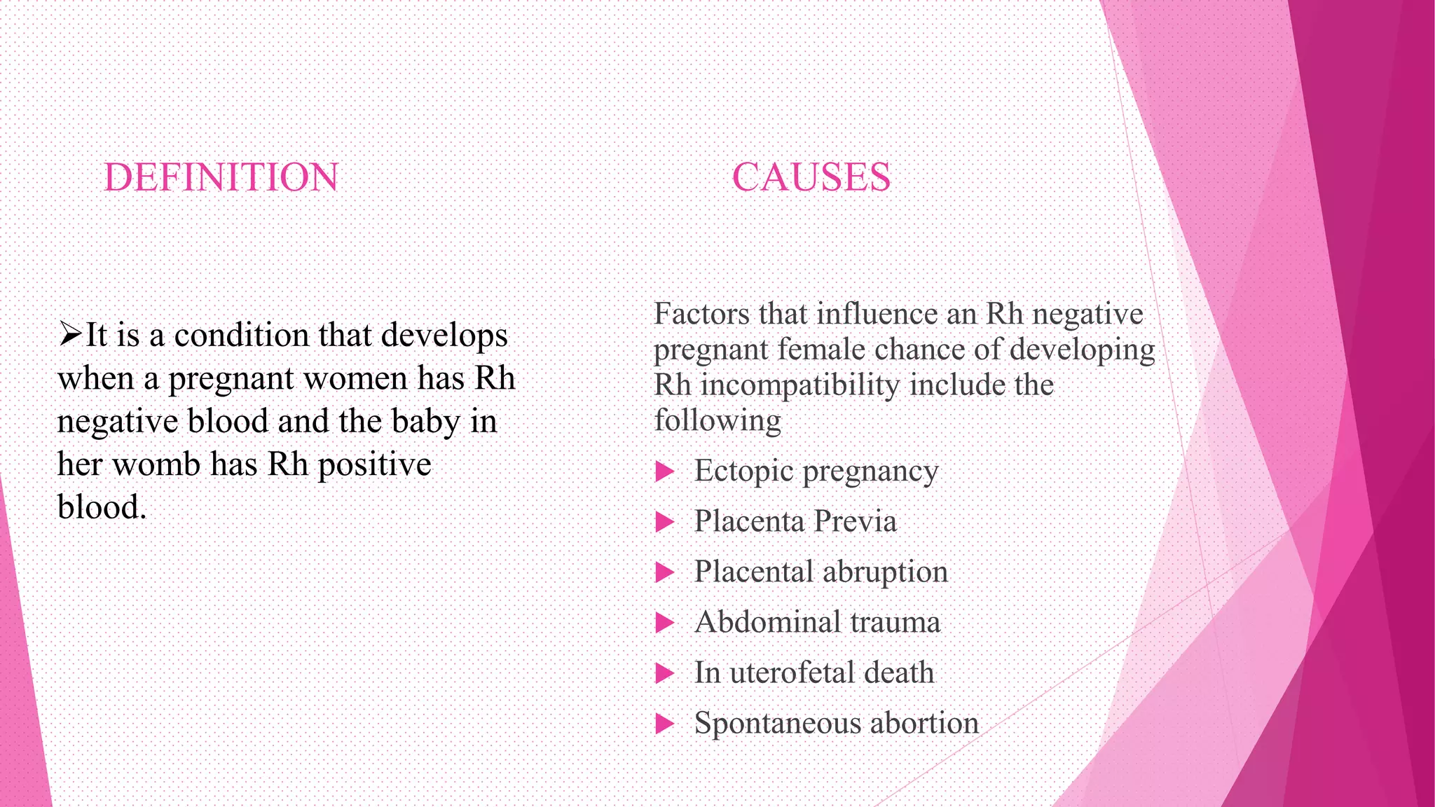 Rh incompatibility | PPTX