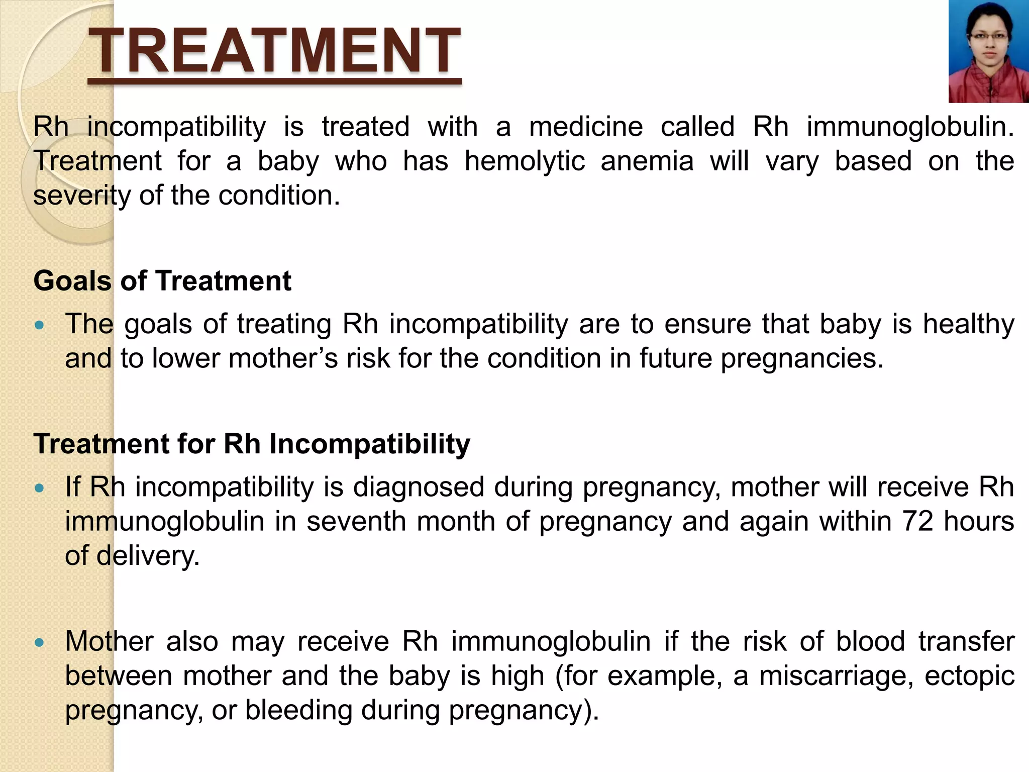 Rh Incompatibility I Hemolytic Disease of the Newborn | PDF