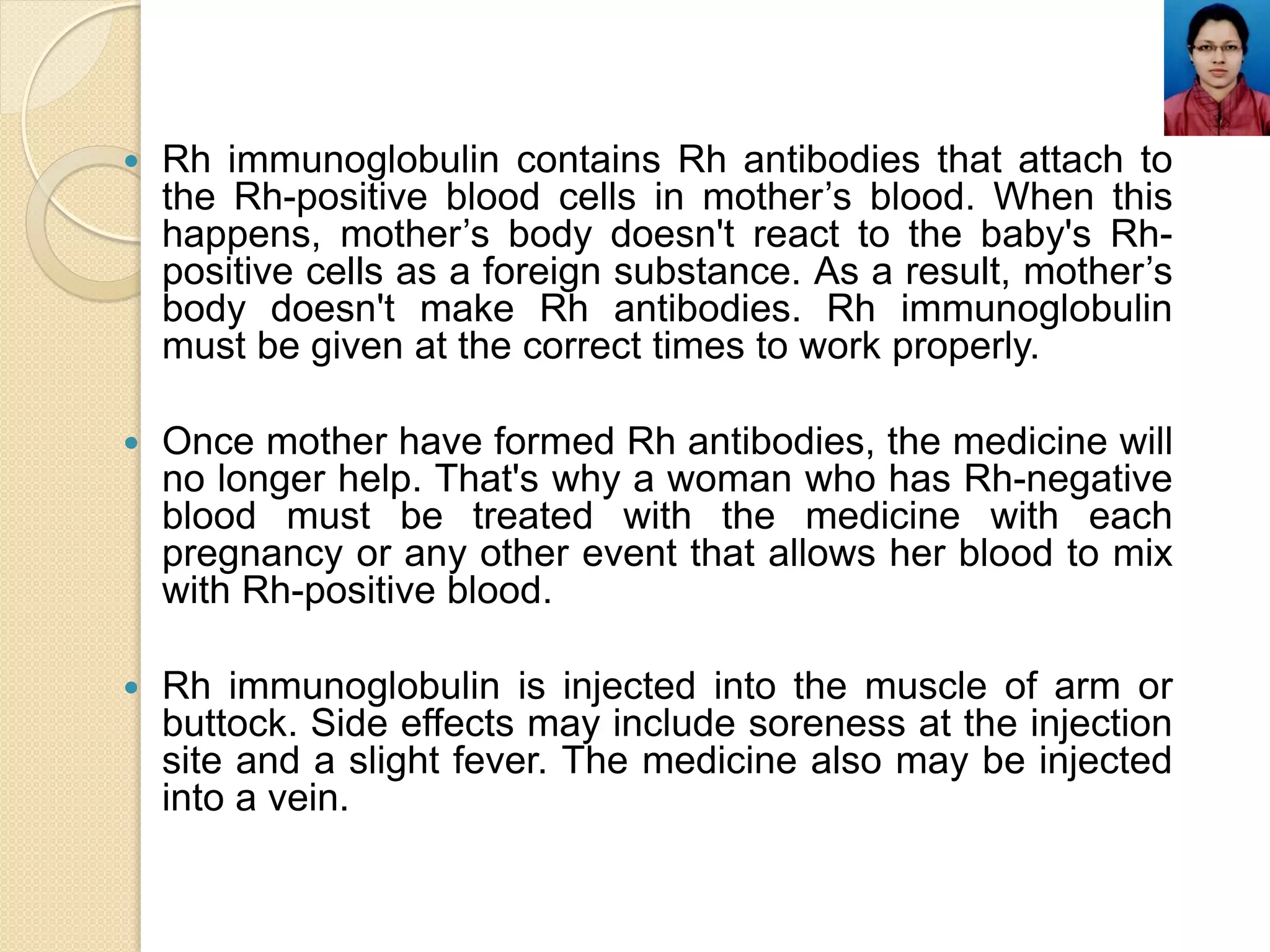 Rh Incompatibility I Hemolytic Disease of the Newborn | PDF