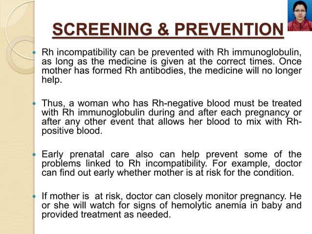 Rh Incompatibility I Hemolytic Disease of the Newborn | PDF | Pregnancy ...