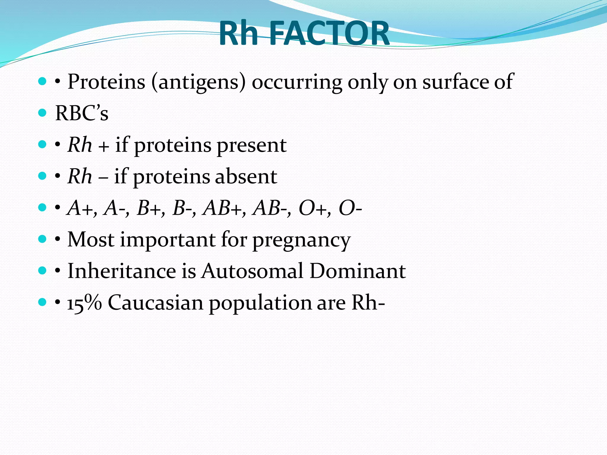 Rh incompatibility | PPTX