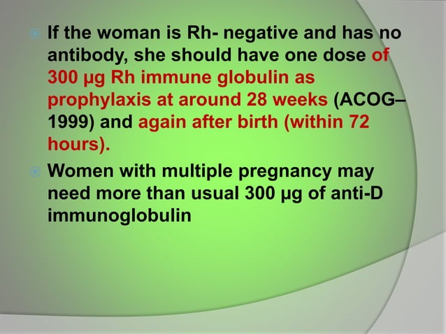 Rh incompatibility | PPTX | Pregnancy | Reproductive Health