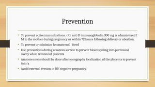 Rh Incompatibility.pptx NOTES IN OBSTETRICS AND GYNECOLOGY NURSING | PPTX