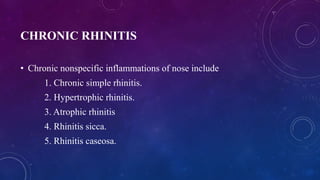 Rhinitis | PPTX
