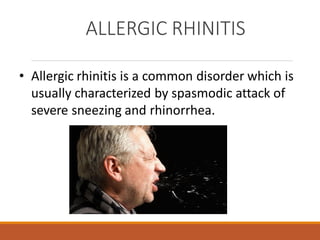 Rhinitis-Medical Surgical Nursing Topic | PDF
