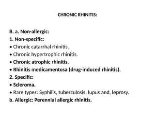 RHINITIS.pptx nnnnnnnnnnnnnnnnnnnnnnnnnnnnnnnnnnnnnnnnn | PPTX ...