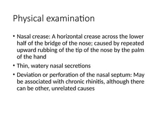 Rhinitis in adults by Njihia Martha.pptx