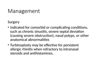Rhinitis in adults by Njihia Martha.pptx